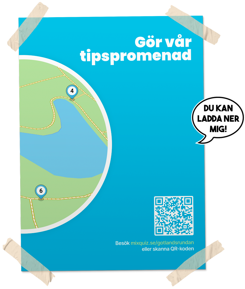 Digital tipspromenad snabbt och enkelt • Mixquiz